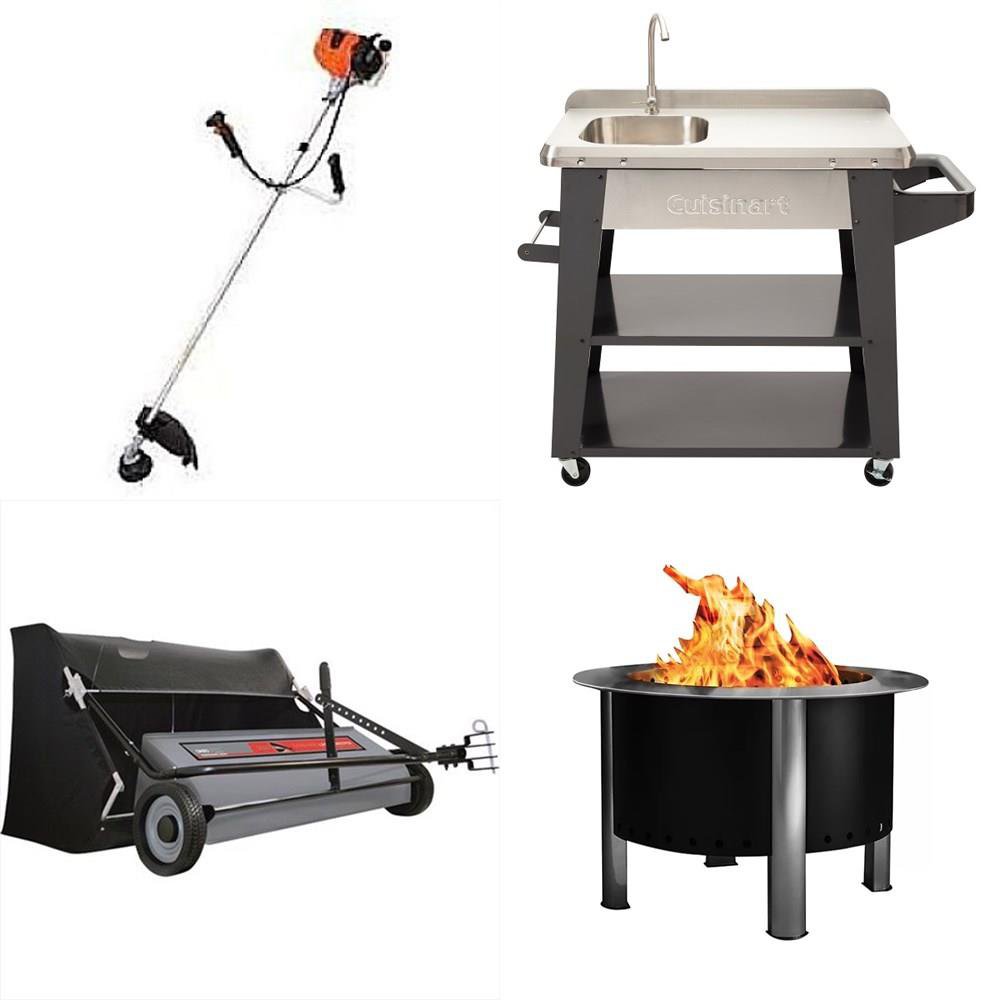 Pallet - 11 Pcs - Trimmers & Edgers, Grills & Outdoor Cooking, Mowers, Outdoor Play - Customer ...